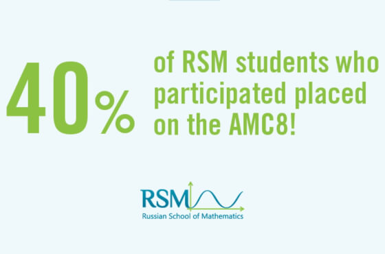 40% of RSM students place on AMC8