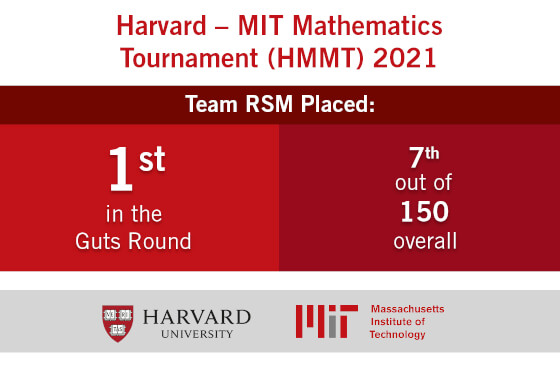 Team RSM Wins Guts Round at the HMMT