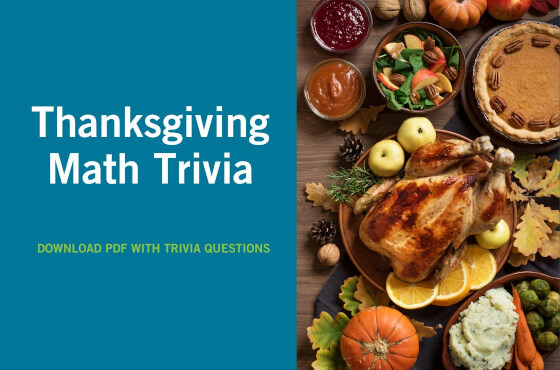 Russian School of Math Thanksgiving Math Trivia